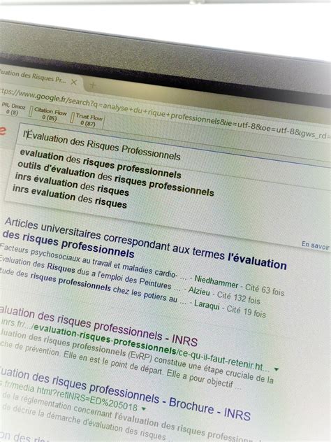 Evaluation Des Risques Professionnels