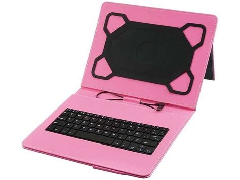 Capa Teclado Universal 101 Subblim Pro Teclado Espanhol Rosa