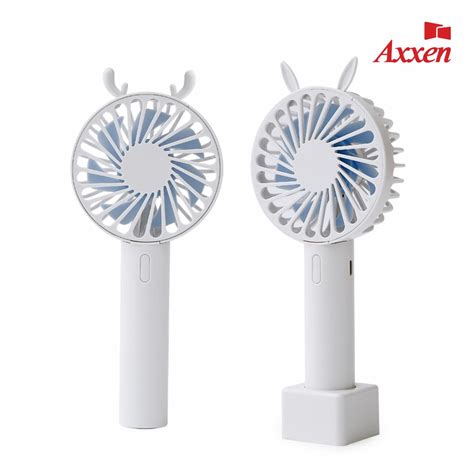 액센 Axxen 휴대용 미니 선풍기 F32 캠핑 선풍기 핸디형 거치형 티몬
