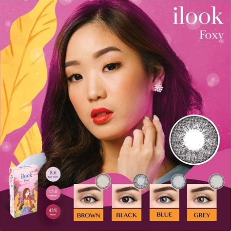 Jual Eyezone Ilook Foxy Normal Only Shopee Indonesia