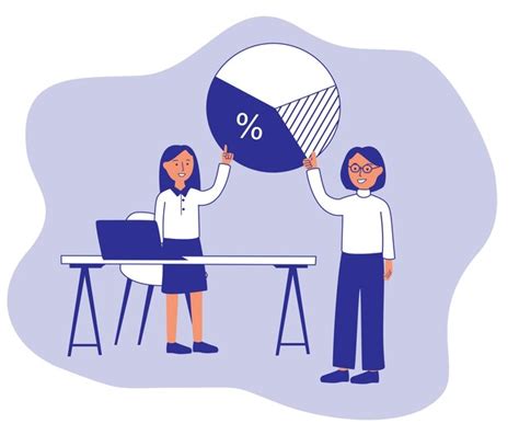 Premium Vector Data Analytics Scene