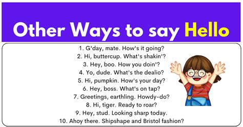 220 Other Different Ways To Say Hello Engdic