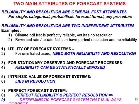 Probabilistic Forecasts And Their Verification Zoltan Toth Environmental Probabilistic Forecasts And Their Verification Zoltan Toth Environmental