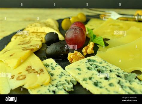 Cheese Plat Emmental Camembert Cheese Blue Cheese Bread Sticks