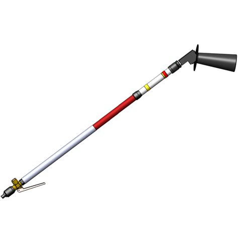 Extendable Telescopic Directional Firefighting Lance 10kg Applicator