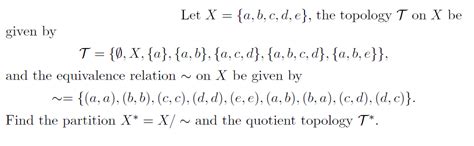 Solved Let X A B C D E The Topology T On X Be Given Chegg