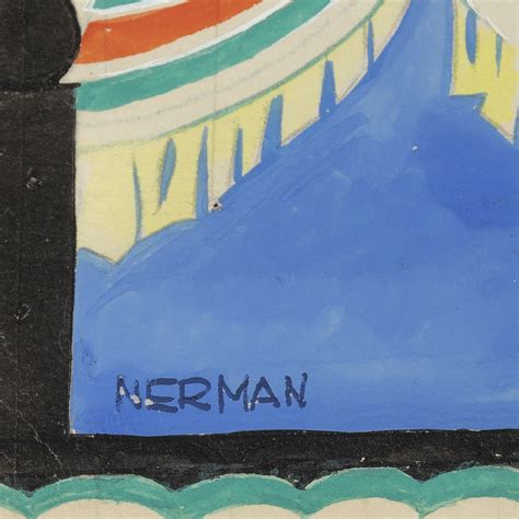 Einar Nerman Ink And Watercolour Signed Bukowskis