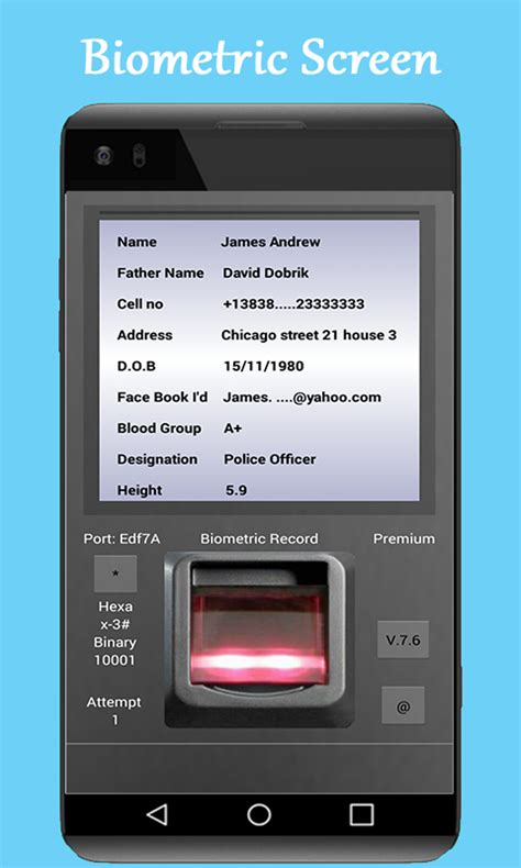 Fingerprint Scanner Biometric Recognition Prank Apk For Android Download