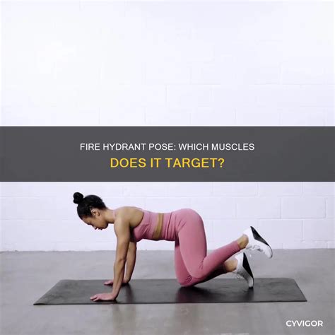 Fire Hydrant Pose Which Muscles Does It Target Cyvigor