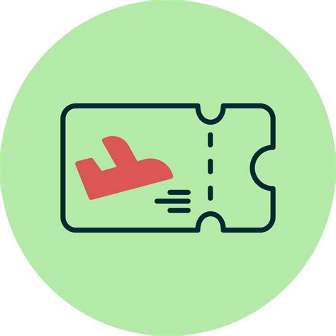 Boarding Pass Vector Icon 37391404 Vector Art At Vecteezy