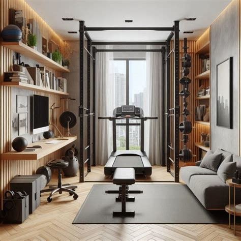 Minimalist Small Space Home Gyms Gym Room At Home Workout Room Home
