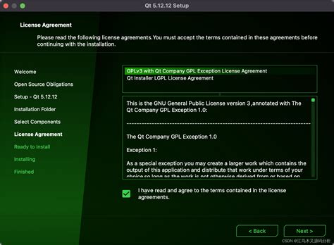 mac系统qt5 12 12开发工具安装 qt opensource mac x64 5 12 12 dmg csdn博客