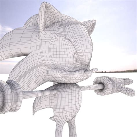 Sonic Modelo 3d 10 Max Unknown Free3d