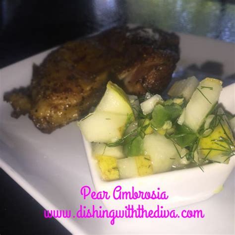 Recipe Pear Ambrosia