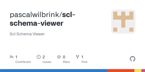 GitHub Pascalwilbrink Scl Schema Viewer Scl Schema Viewer