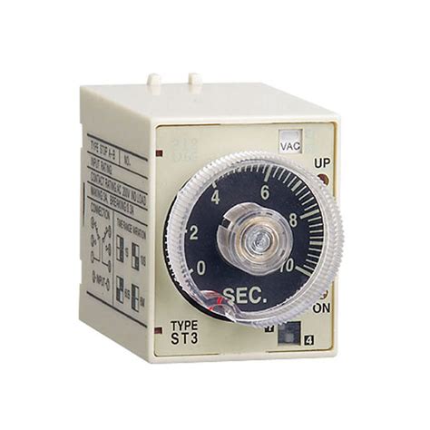 Timer Análogo Relé Strom 1s10s60s6m 110v Megatronica