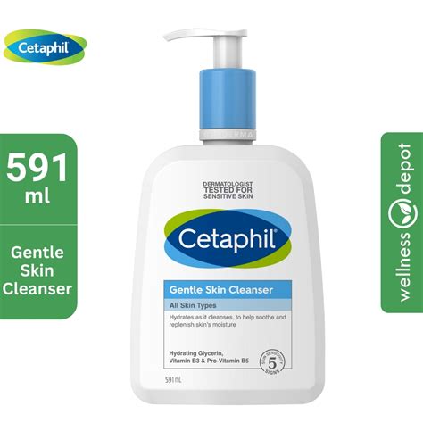 Cetaphil Gentle Skin Cleanser 591ml Moisturising Soap Hydrating Face And Body Wash For Acne Face