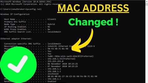 How To Change Mac Address On Windows YouTube