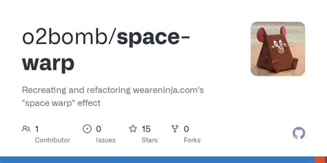 I Wrote Up A Short Tutorial On How To Create A Space Warp Effect Using