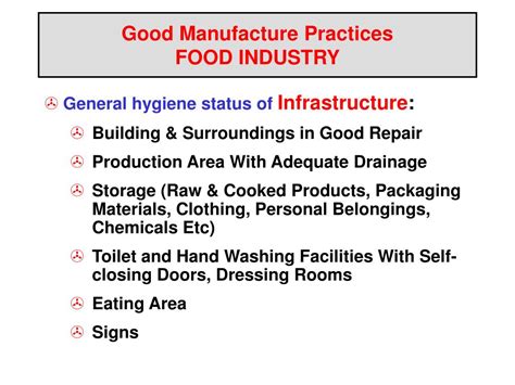 Best Practices Food Processing Industry At Harry Brawner Blog