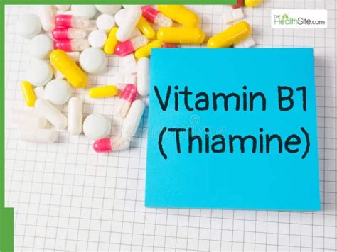Vitamin B1 Deficiency Symptoms 5 Early Warning Signs You Might Need