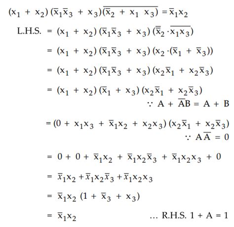 Boolean Algebra Terminology Postulates And Laws Boolean Theorems Truth Table Example Problems