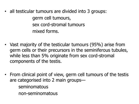 Male Genital System Testicular Tumours Pptx