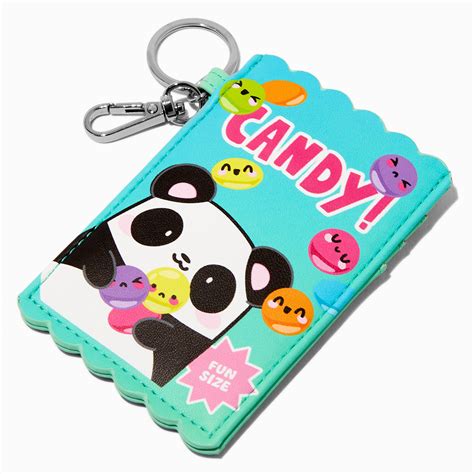 Panda Candy Mini Mart Keychain Card Case Claires