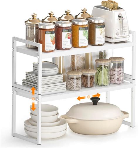 Ebern Designs Expandable And Stackable Countertop Organizer Space