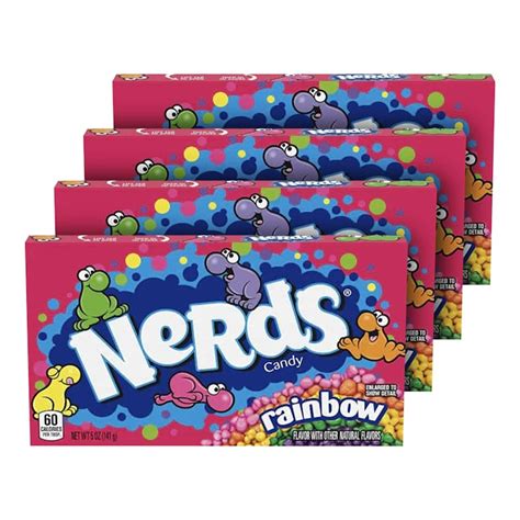 18 Off On Nerds 4x 141g Theatre Candy Boxes Onedayonly