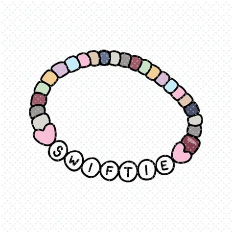 Swiftie Bracelet Svg Etsy