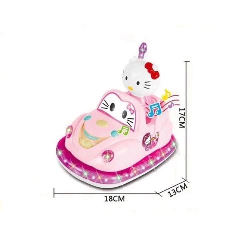 Hello Kitty Bumper Car Models Light Musical Toys Price In Pakistan