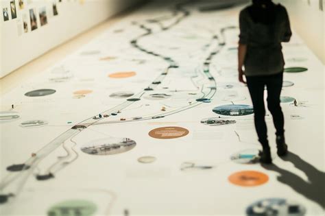 Mapping out visitor pathways and experiences ar generative ai | Premium AI-generated image