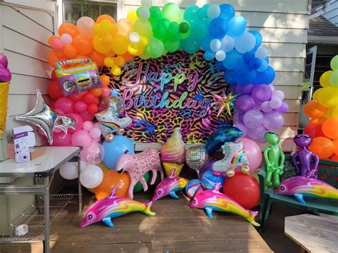 Best 12 Lisa Frank Festival Themed Birthday Artofit