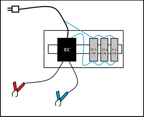 Schematized Electrical Circuit Assembly Download Scientific Diagram