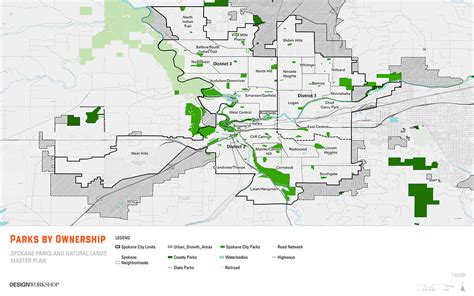 Spokane Parks Master Plan Maps And Data