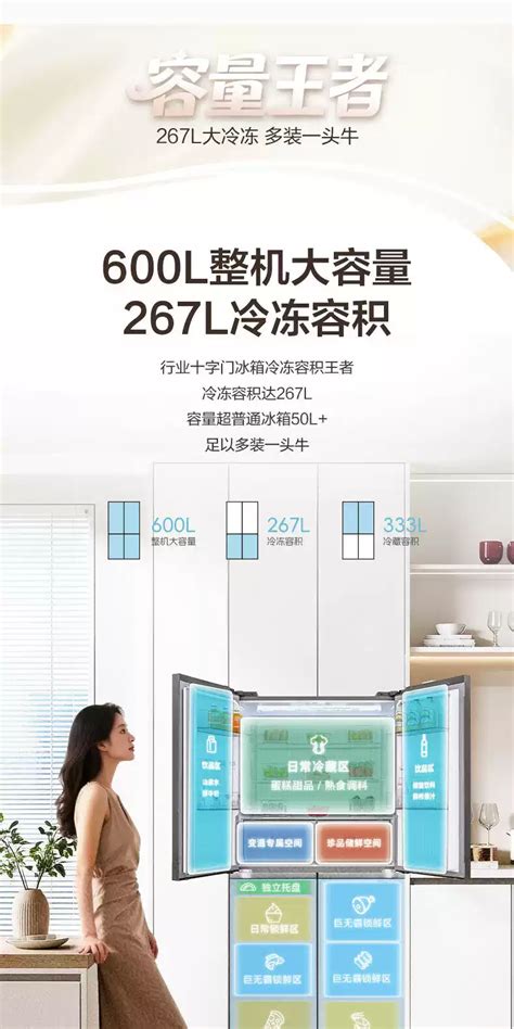 容声大冰象600升十字门冰箱bcd 600p50czgbx双系统超薄嵌入三包机 淘宝taobao 天猫tmall