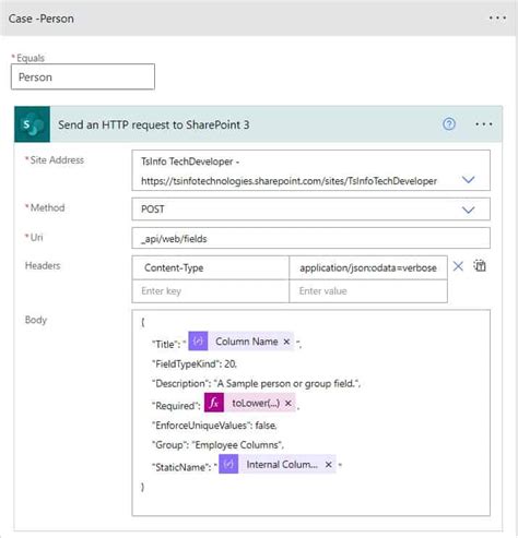 How To Create Sharepoint Site Columns From An Excel File In Power Automate Enjoy Sharepoint