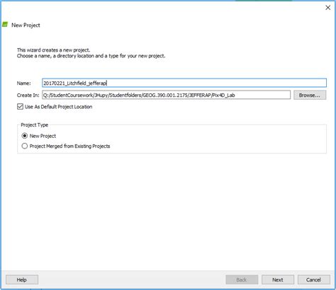 Uas Processing Imagery Using Pix4d