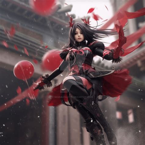 Irelia 2 By Neuralpalette On Deviantart