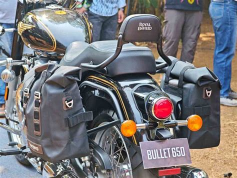 Royal Enfield Bullet 650 Accessories Revealed Touring Friendly