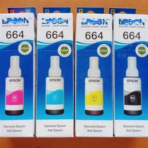 Refill Tinta Printer Epson 664 Isi 70 Ml