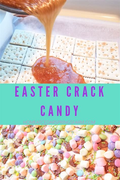 Easter Crack Toffee Candy Home At Cedar Springs Farm