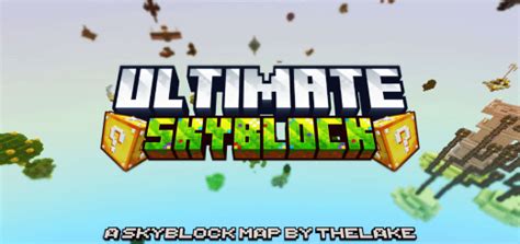 Ultimate Skyblock Map Mcdl Minecraft Addons