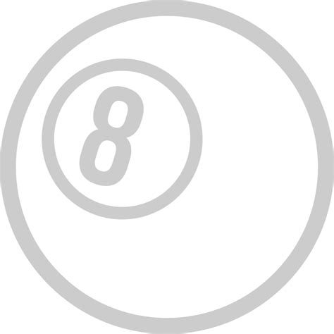 Magic Eight Ball 36653573 Vector Art At Vecteezy