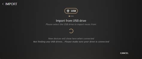 Importing Music From An USB Drive Innuos High Fidelity Digital Music Servers And Streamers