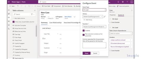 Recent Records Component And Show Customer Details In The Side Pane In