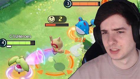 This Azumarill Invaded Me The Entire Game Pokemon Unite Youtube