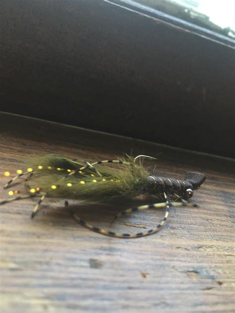 6 Olivebrown Crawdad Rflytying
