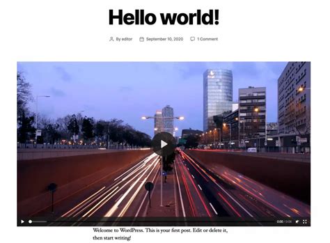 Really Simple Featured Video 为文章、页面、woocommerce产品添加特色视频支持 Wordpress智库